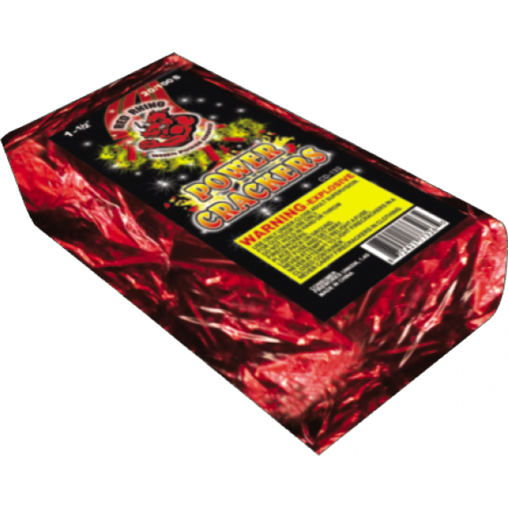 Red Rhino Power Crackers (100) – Moondog Fireworks